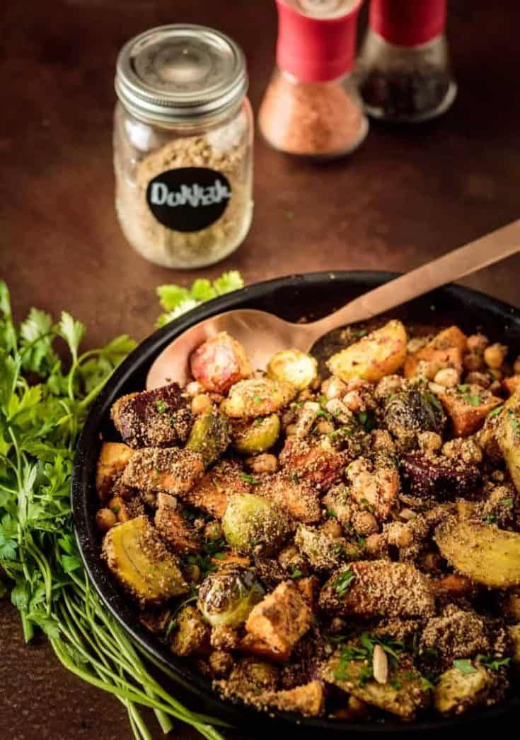 Roasted Vegetables With Dukkah
