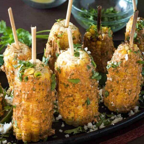 Mexican Street Corn on a Stick • Beyond Mere Sustenance