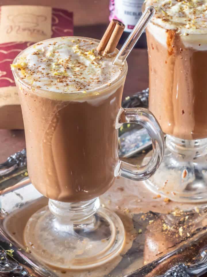 Mexican Chocolate Trifle with Orange Curd and Pomegranate Pudding ...