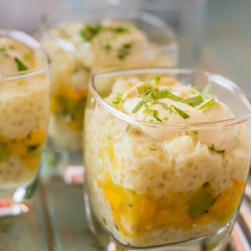 Tapioca with Tropical Fruit • Beyond Mere Sustenance