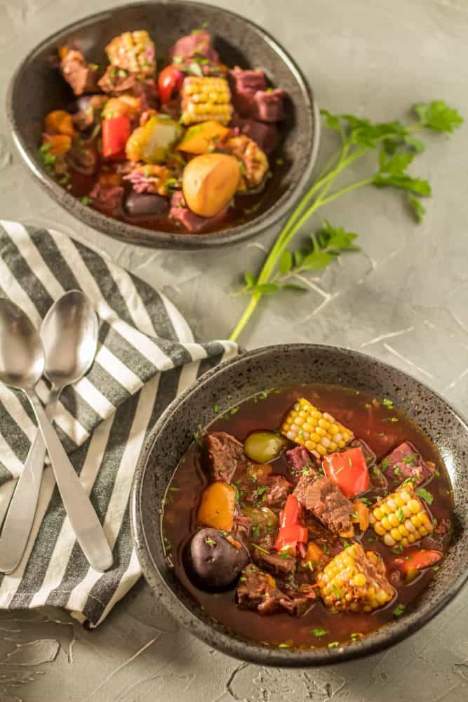 Instant Pot Argentinian Beef Stew • Beyond Mere Sustenance