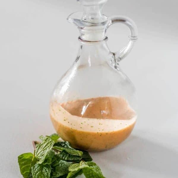 Raspberry Fresh Mint Vinaigrette and Making Salad Dressings • Beyond ...