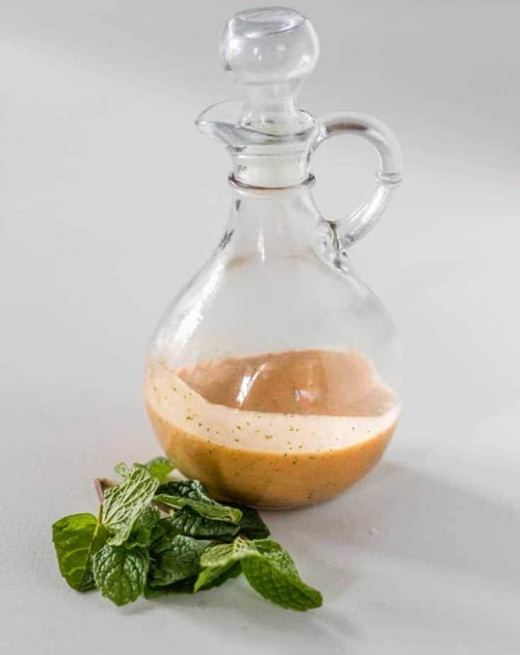 Raspberry Fresh Mint Vinaigrette and Making Salad Dressings • Beyond ...