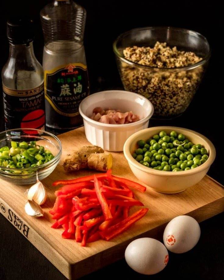 Quinoa Chaufa • Beyond Mere Sustenance