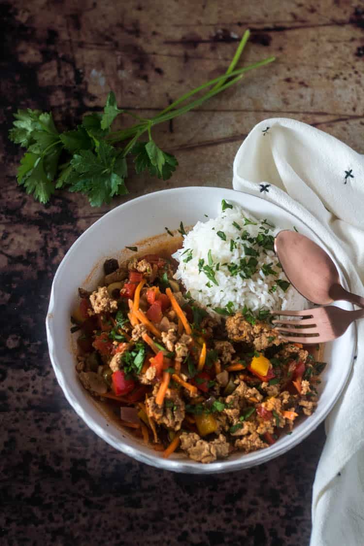 Healthy Picadillo (Cuban Style) • Beyond Mere Sustenance