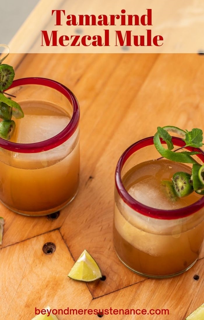 Tamarind Cocktail with Mezcal • Beyond Mere Sustenance