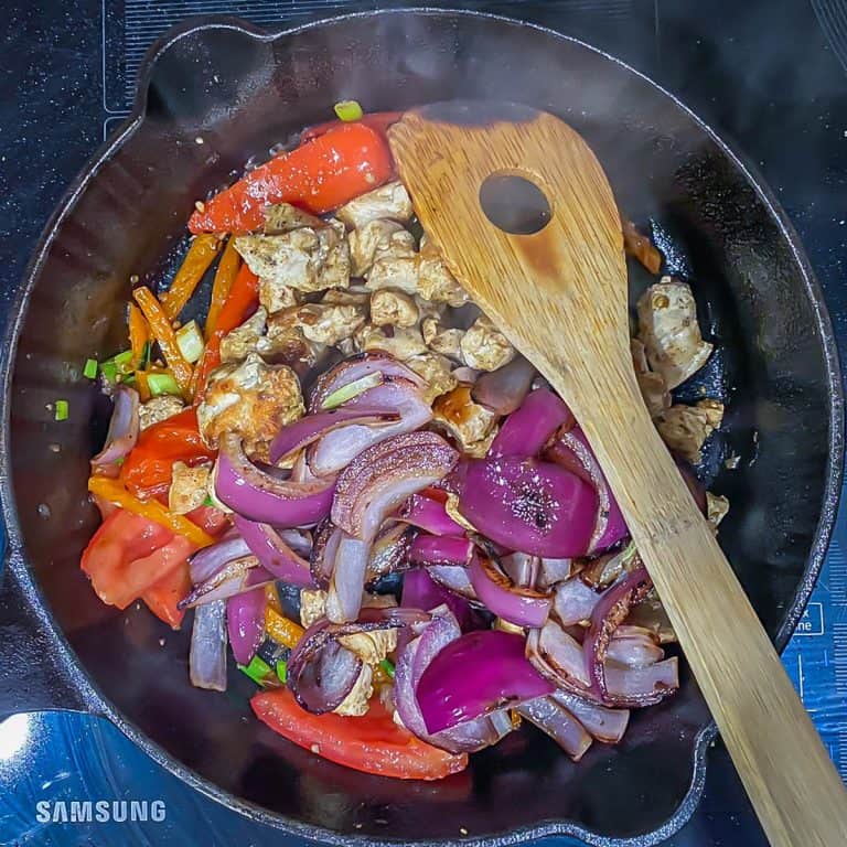 Pollo Saltado • Beyond Mere Sustenance