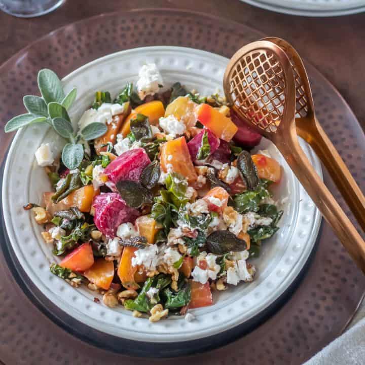 Smoked Beets with Goat Cheese • Beyond Mere Sustenance