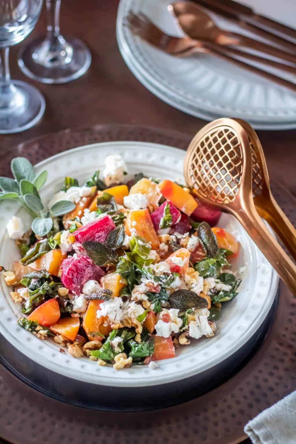 Smoked Beets with Goat Cheese • Beyond Mere Sustenance
