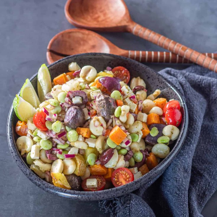 Peruvian Solterito Salad • Beyond Mere Sustenance
