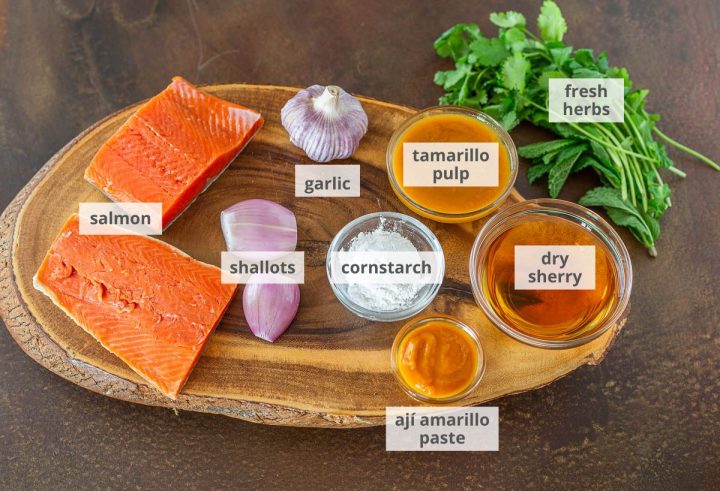 Latin Salmon with Savory Tamarillo Sauce • Beyond Mere Sustenance