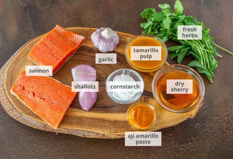 Latin Salmon with Savory Tamarillo Sauce • Beyond Mere Sustenance
