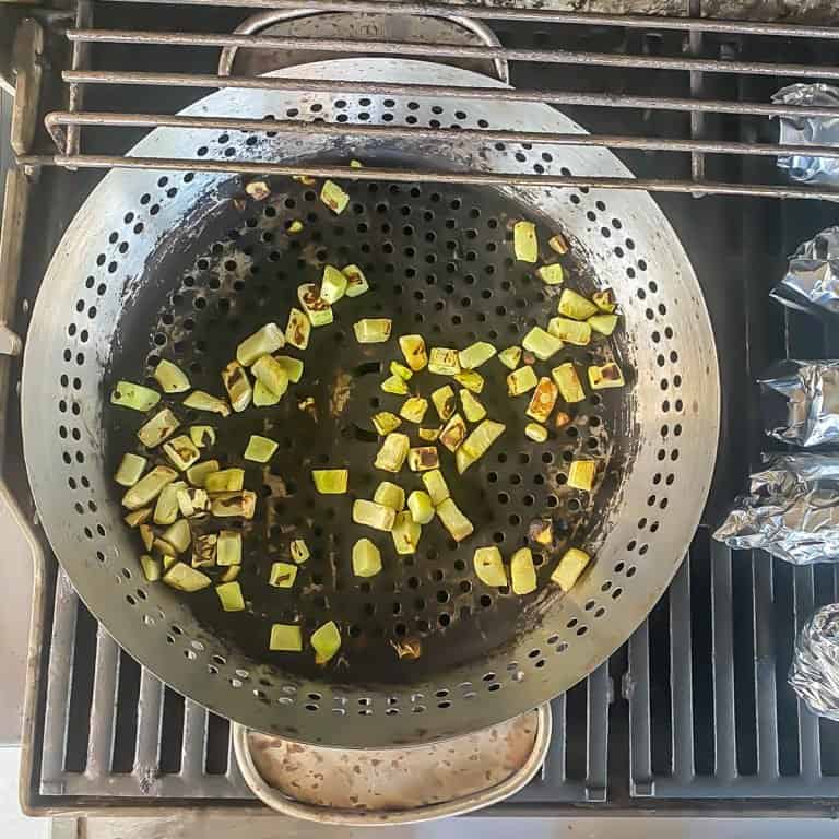 Grilled Chayote Salad • Beyond Mere Sustenance