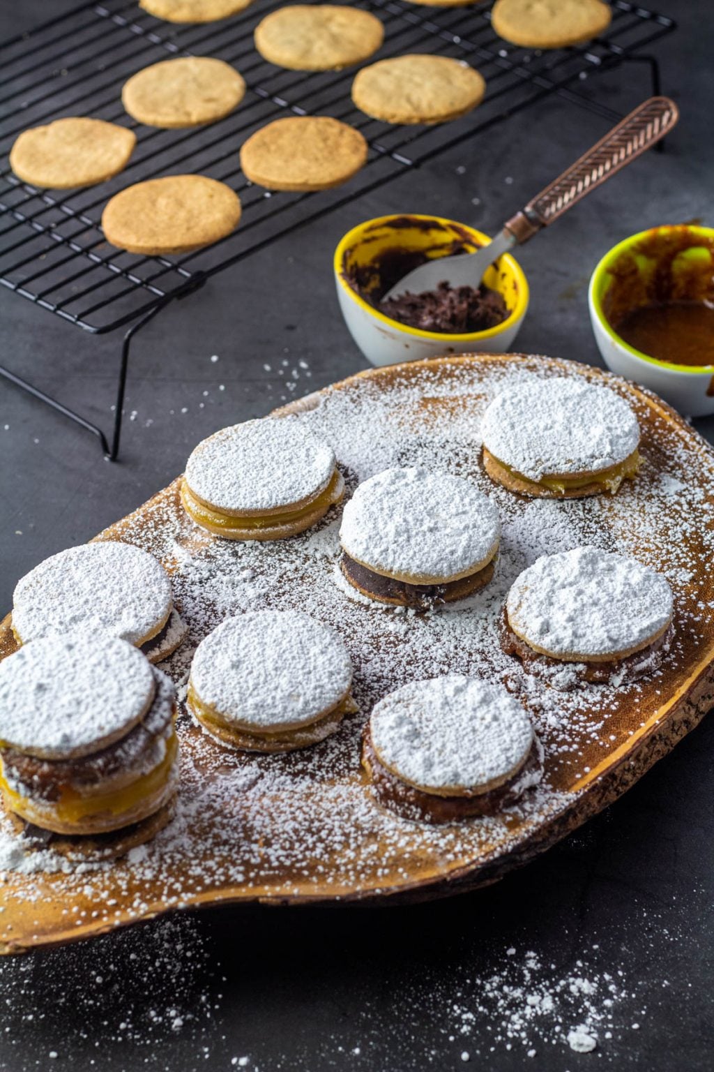 Peruvian Alfajores Cookies • Beyond Mere Sustenance