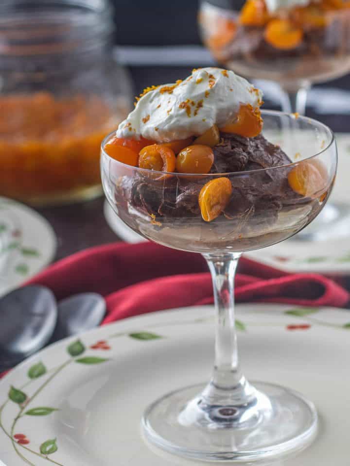 Mexican Chocolate Trifle with Orange Curd and Pomegranate Pudding ...