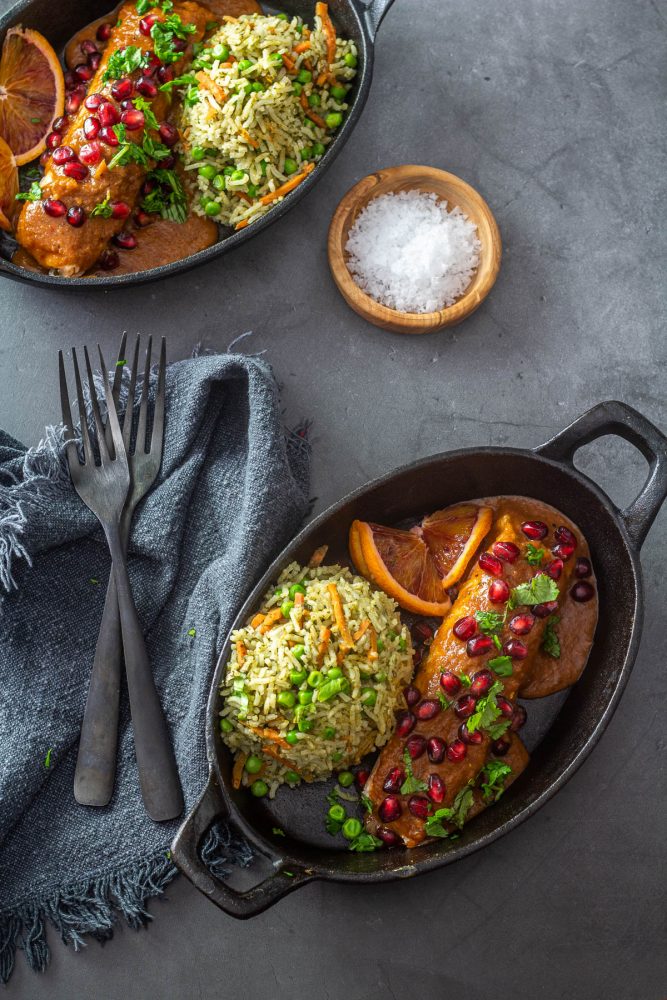 Sous Vide Frozen Salmon with Chipotle Orange Sauce • Beyond Mere Sustenance