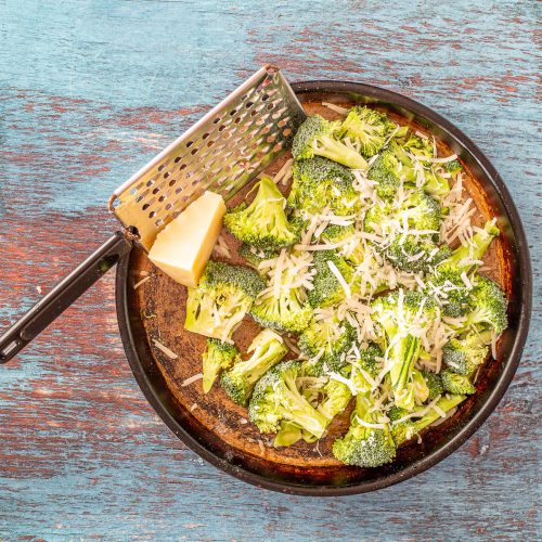 Chicken Broccoli and Bleu Cheese Pasta • Beyond Mere Sustenance