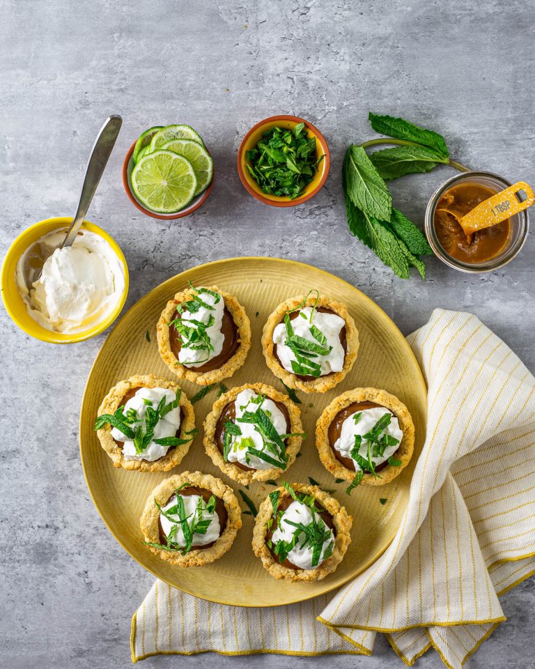 Tamarillo Curd Mini Tarts • Beyond Mere Sustenance