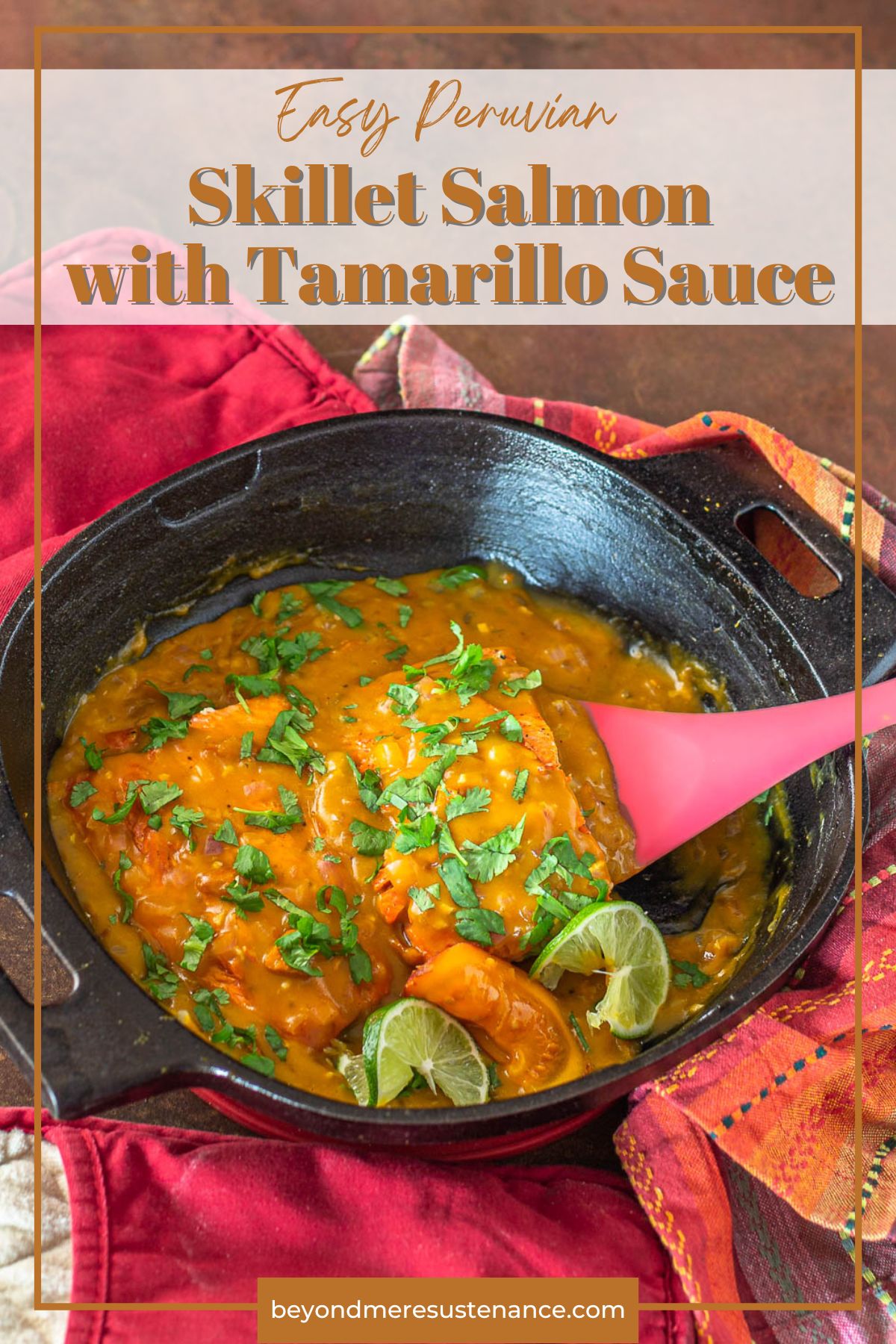 Mexican Salmon with Savory Tamarillo Sauce • Beyond Mere Sustenance