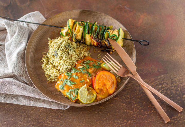 Latin Salmon with Savory Tamarillo Sauce • Beyond Mere Sustenance