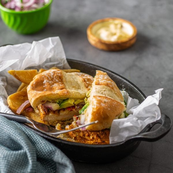 Peruvian Sandwich with Chicken or Turkey • Beyond Mere Sustenance