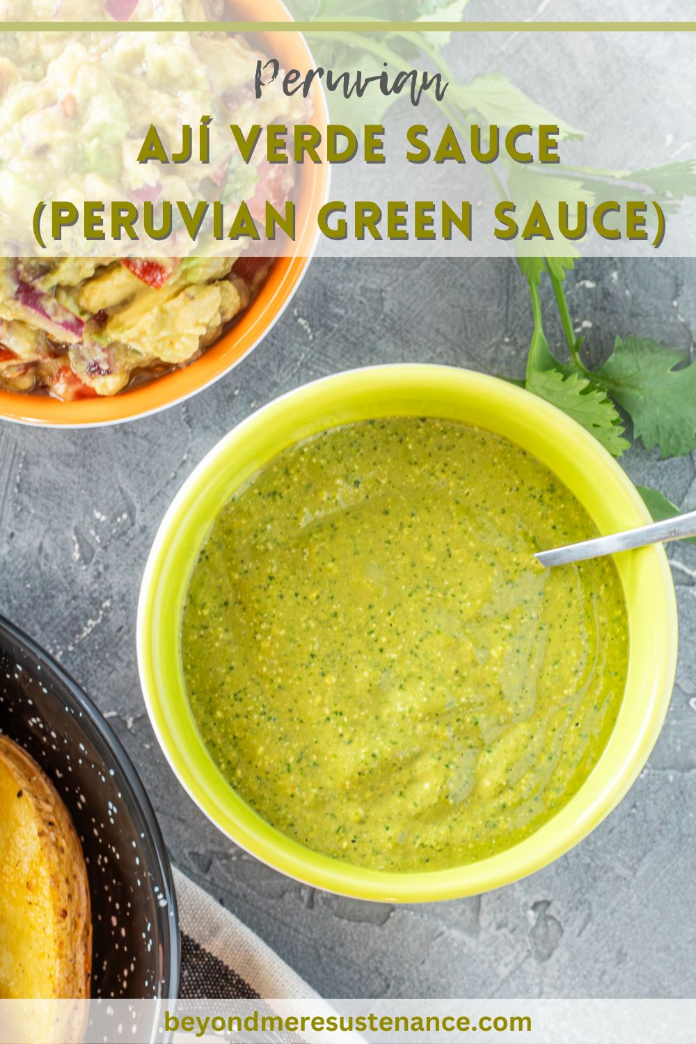 Peruvian Ají Verde (Peruvian Green Sauce) • Beyond Mere Sustenance