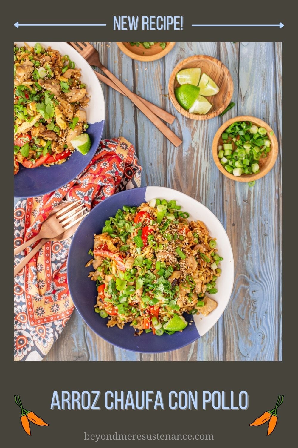 Arroz Chaufa de Pollo • Beyond Mere Sustenance
