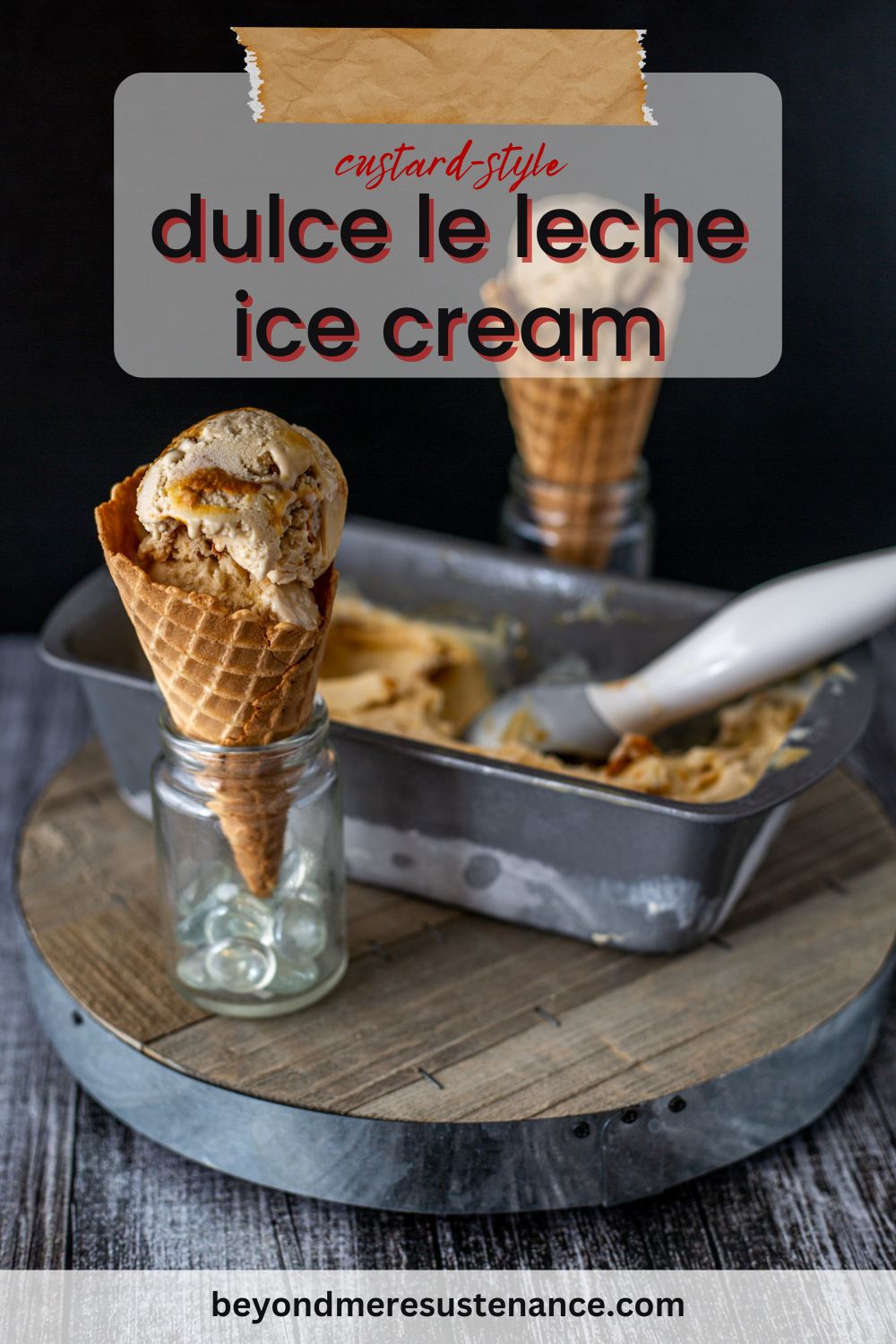 Dulce le Leche Ice Cream • Beyond Mere Sustenance