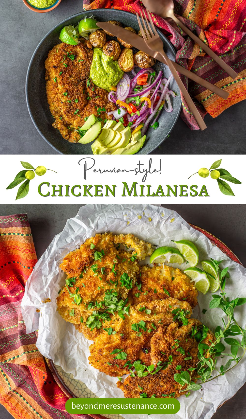 Peruvian Milanesa de Pollo • Beyond Mere Sustenance